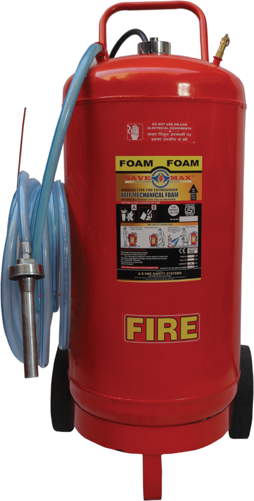 SAVEMAX TROLLEY MOUNTED FIRE EXTINGUISHERS | BUY NOW